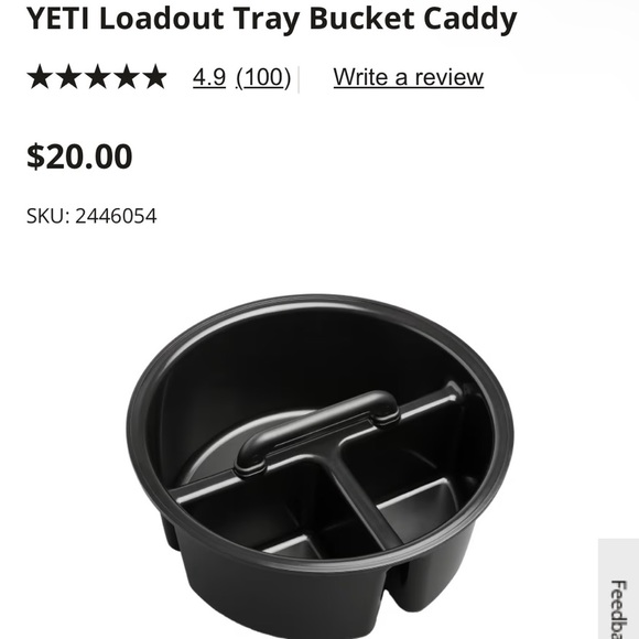 Yeti | Storage & Organization | Yeti Loadout Tray Bucket Caddy | Poshmark